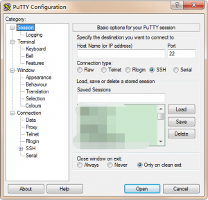 putty 快速入门 ，putty 下载、 安装、配置、使用教程
